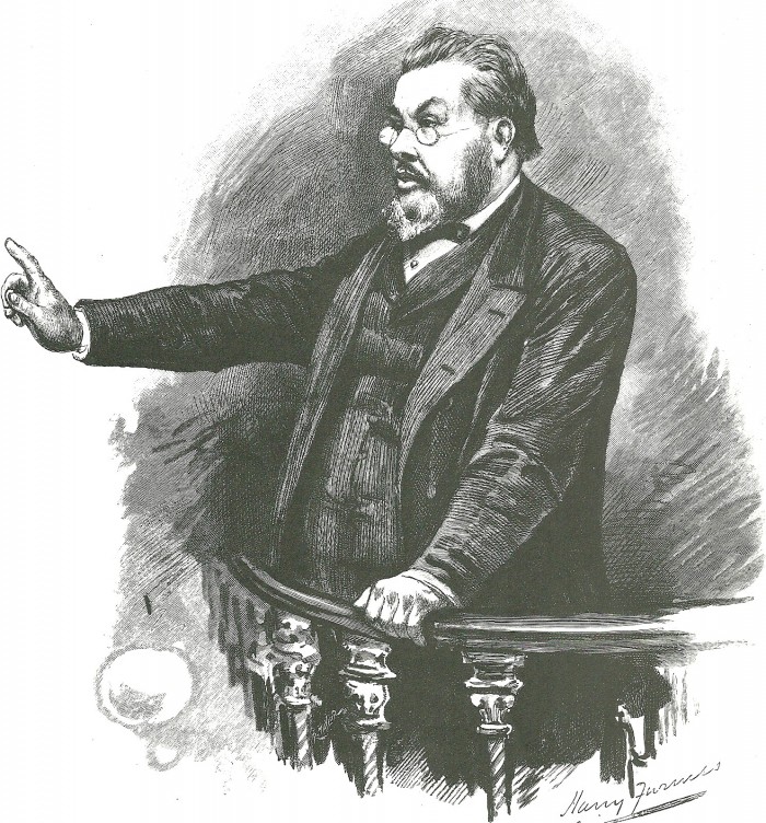 Keith's Histories | Photos C H Spurgeon preaching at Metropolitan ...